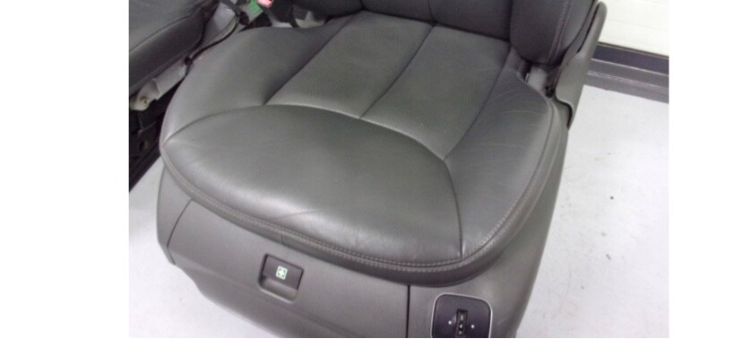 MERCEDES SL R230 PERFORMANCE LEATHER BUCKET SEATS SITZE BOLSTERS ...