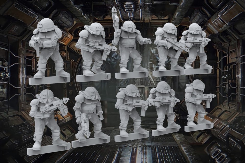 The Norts X10 28mm Rogue Trooper Stargrave Starfinder 2000AD | eBay UK