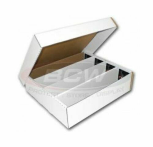 1 3 5 BCW 3200 5000 ct Cardboard Baseball Card Super Monster 4 5 Row ...