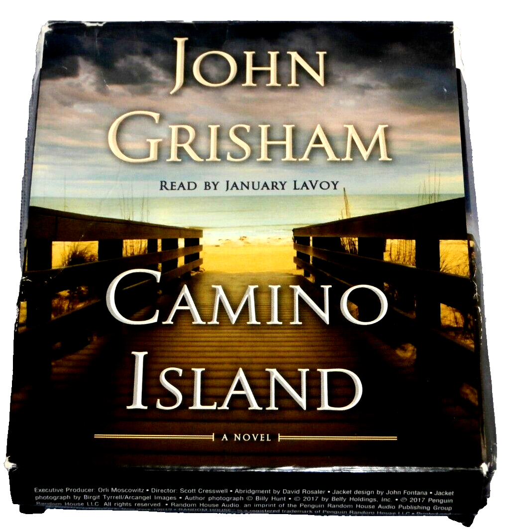 CAMINO ISLAND JOHN GRISHAM ABRIDGED 5 CD 6 HOUR AUDIOBOOK READ BY ...