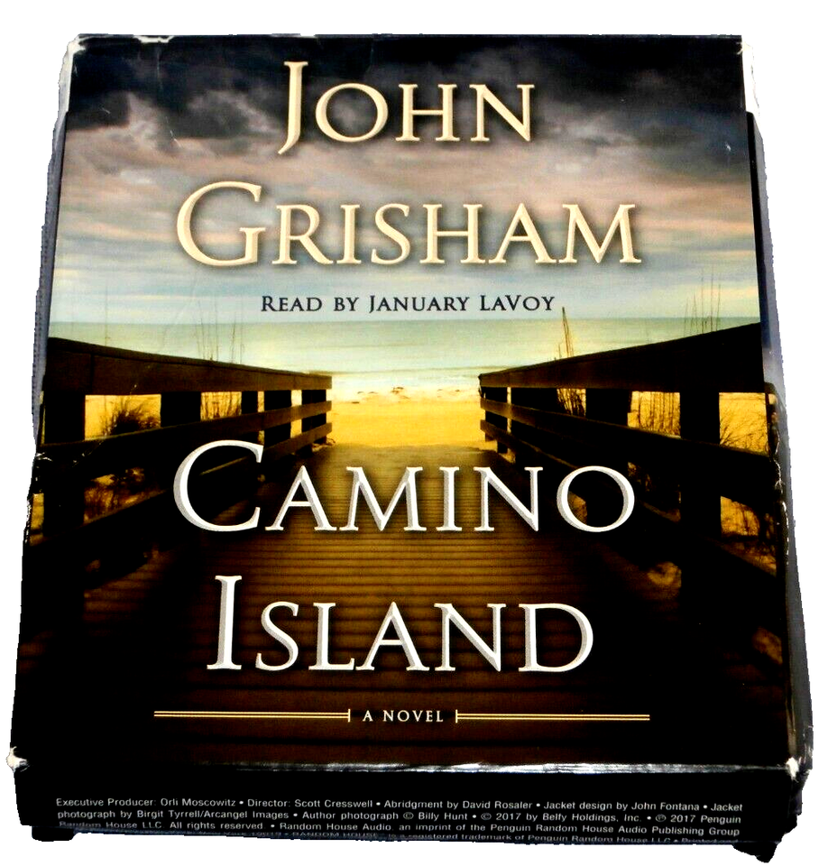 CAMINO ISLAND JOHN GRISHAM ABRIDGED 5 CD 6 HOUR AUDIOBOOK READ BY ...