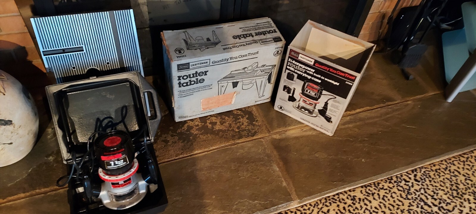 Craftsman Router (315.17491) & Router Table (171.25444) | eBay