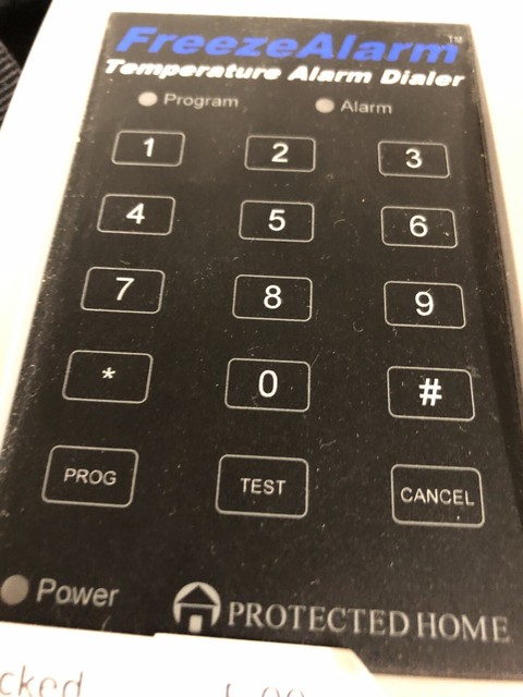 Control Products FreezeAlarm Dialer Temperature Alarm Fa-700 With 1 ...