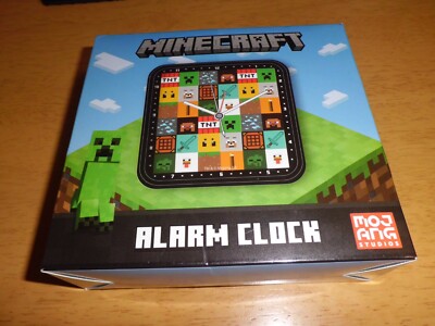 MINECRAFT Alarm Clock 130mm GRANUP From Japan Free Shipping | eBay