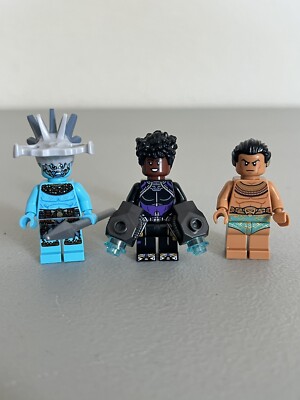 LEGO MARVEL BLACK PANTHER- ATTUMA SHURI KING NAMOR Figures | eBay