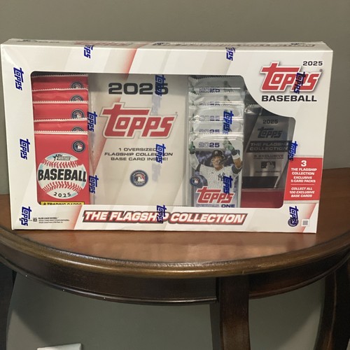2025 TOPPS FLAGSHIP COLLECTION BASEBALL SEALED BOX COSTCO | eBay