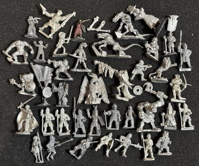 Vintage Fantasy Lot DnD Metal Miniatures Ral Partha Heritage Grenadier ...