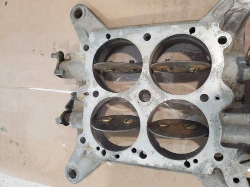 FORD 1968-1970 428 COBRA JET HOLLEY CARB BASE PLATE MUSTANG COUGAR ...