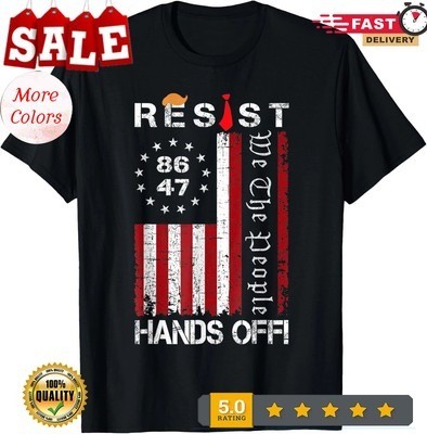 Resist Hands Off Social Security Medicare Medicaid Protest Unisex T ...