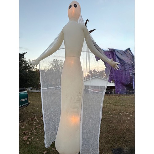 Gemmy Airblown 12ft Ghost Bride Inflatable Outdoor Retired | eBay