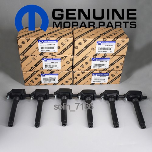 6 Set OEM MOPAR 05149168AI Ignition Coils For Dodge Charger Jeep ...