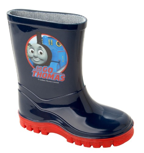 BOYS THOMAS THE TANK ENGINE WELLIES RUBBER WELLYS WELLINGTON BOOTS SIZE ...