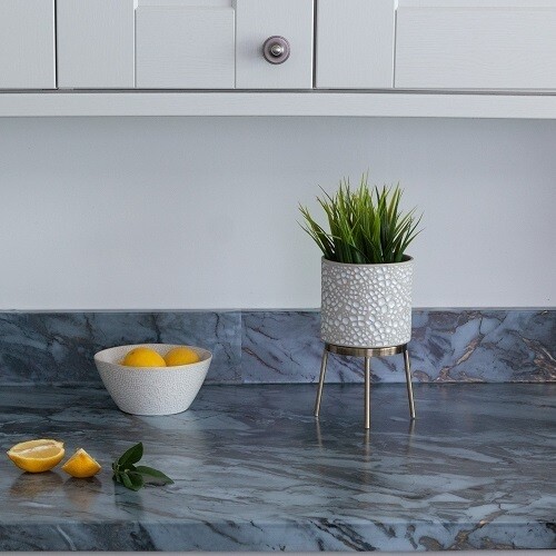 Self Adhesive Vinyl Wrap Film for Kitchen Worktops dc fix Marble Romeo ...