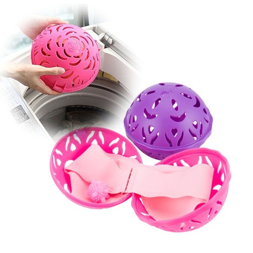 Cleaning Wash Ball Laundry Bag Machine-wash Protective Bra Washing Ball ...
