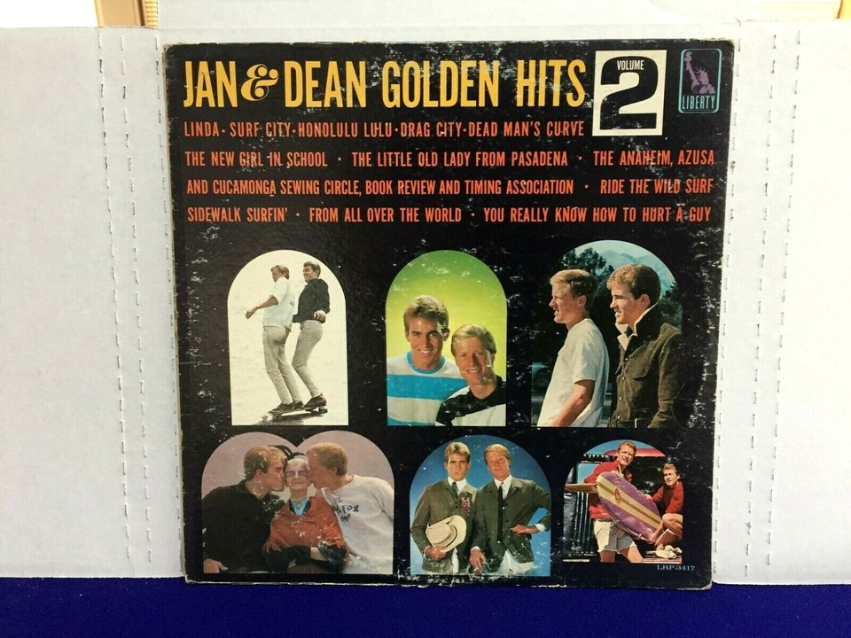 Jan & Dean GOLDEN HITS VOLUME 2 Original 1965 Liberty MONO G+/VG | eBay
