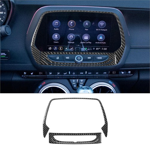 For Chevrolet Camaro Carbon Fiber Interior 8-inch Touch Screen Cover ...