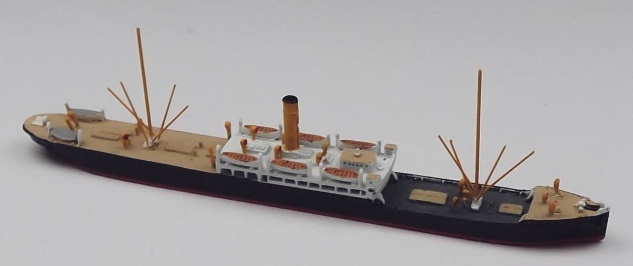 Albatros AL 222 German Freighter Wally 1897 1/1250 Scale Model Ship | eBay