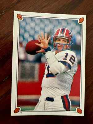 1987 Topps Sticker #172 Jim Kelly-Rookie-Buffalo Bills HOF free ...