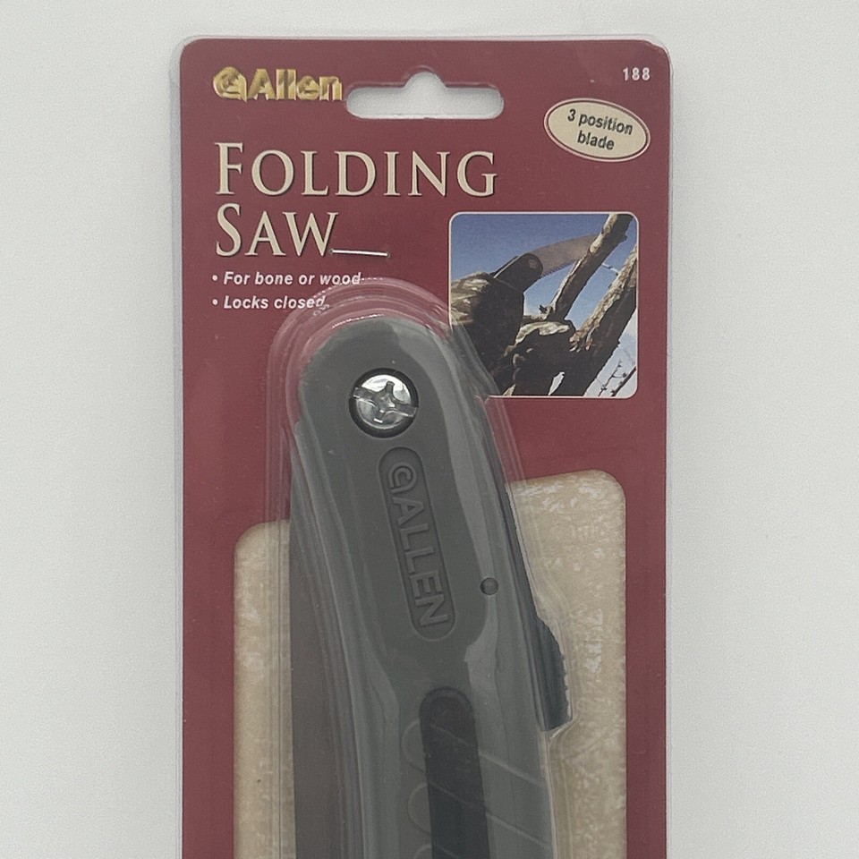 Allen Folding Saw 3 Blade Position NEW! Bone Or Wood Limb Saw | eBay