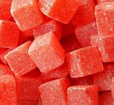 VERY BERRY CUBES Chunks Sweets Party Fizzy Squares Pick N Mix Candy ...