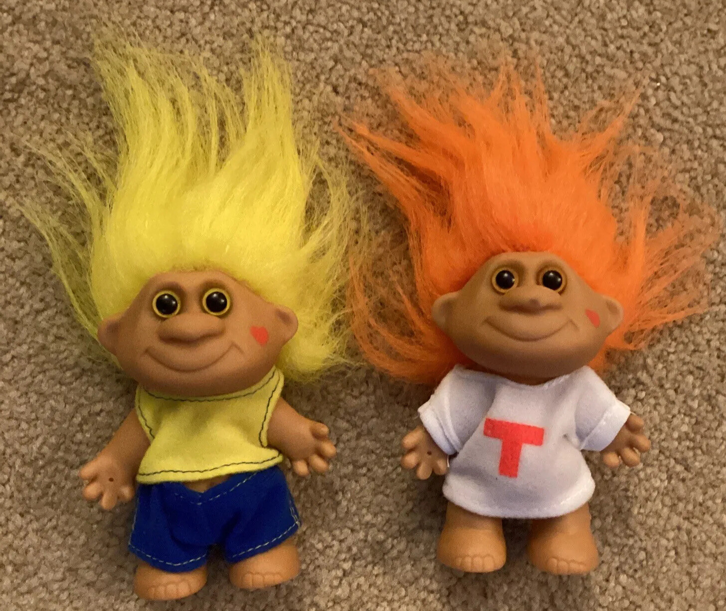 Toy Figure Doll Trolls - Set Of 2 - IMPERIAL SWEETHEART - 4” with Heart ...