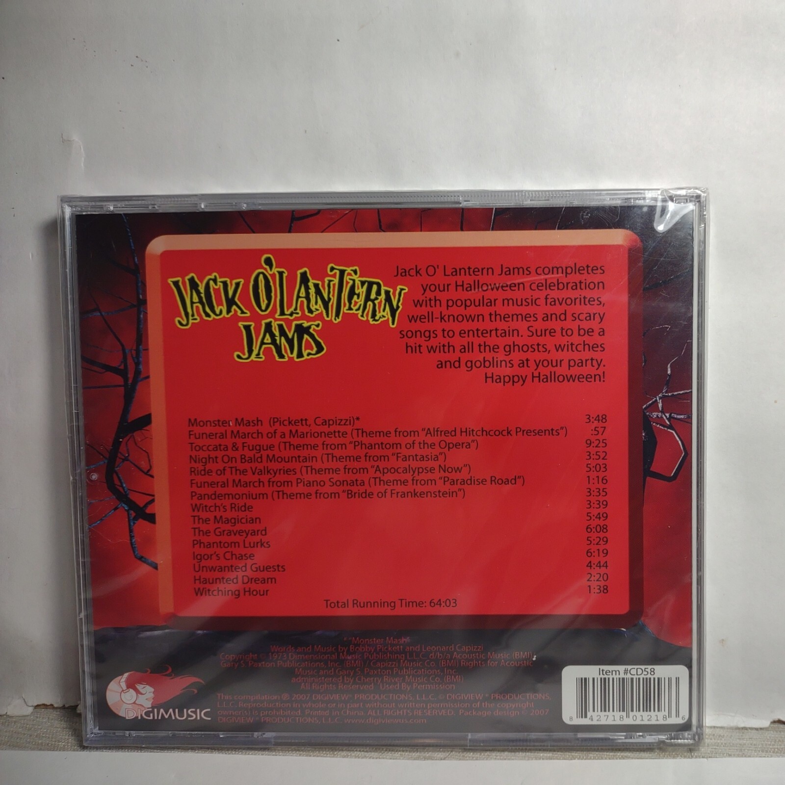 🎃Halloween Jack O Lantern Jams - CD - Monster Mash - New Sealed 🎃 ...