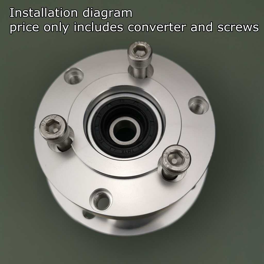 Front Hub Converter Aluminum Alloy Washer For Ruckus Zoomer GY6 Wheel ...