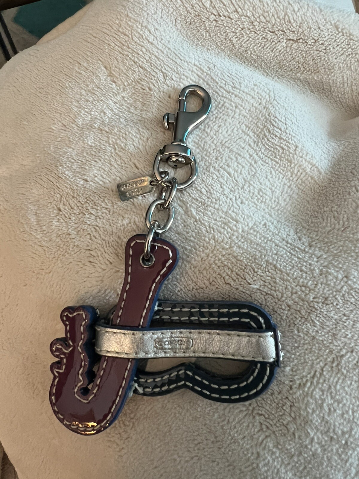 Coach Keychain Fob Bling Rhinestone Bubbles Snorkel … - Gem