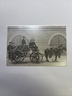 Horse Reel Cart of Steam Engine Company No.4 Atlanta Fire Dept. 1882 ...