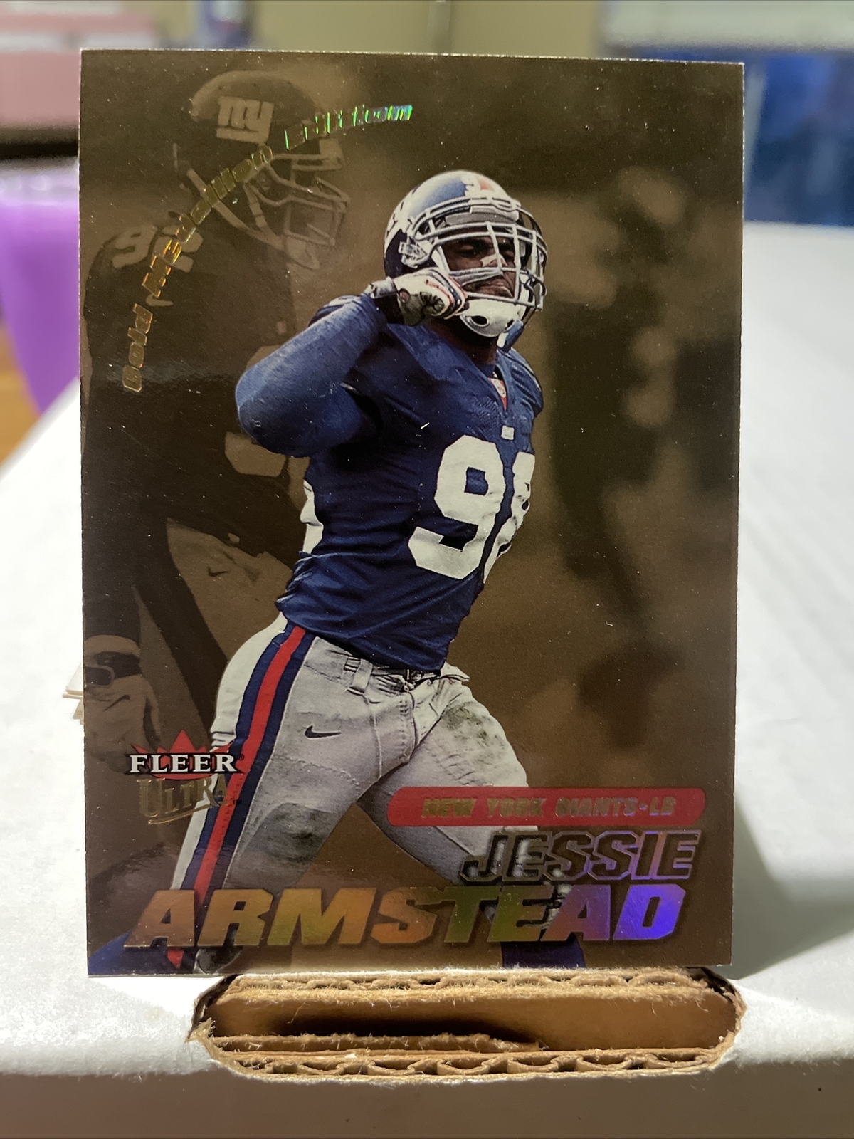 2001 Fleer Ultra Gold Medallion Edition 96/250 Jessie Armstead Giants ...