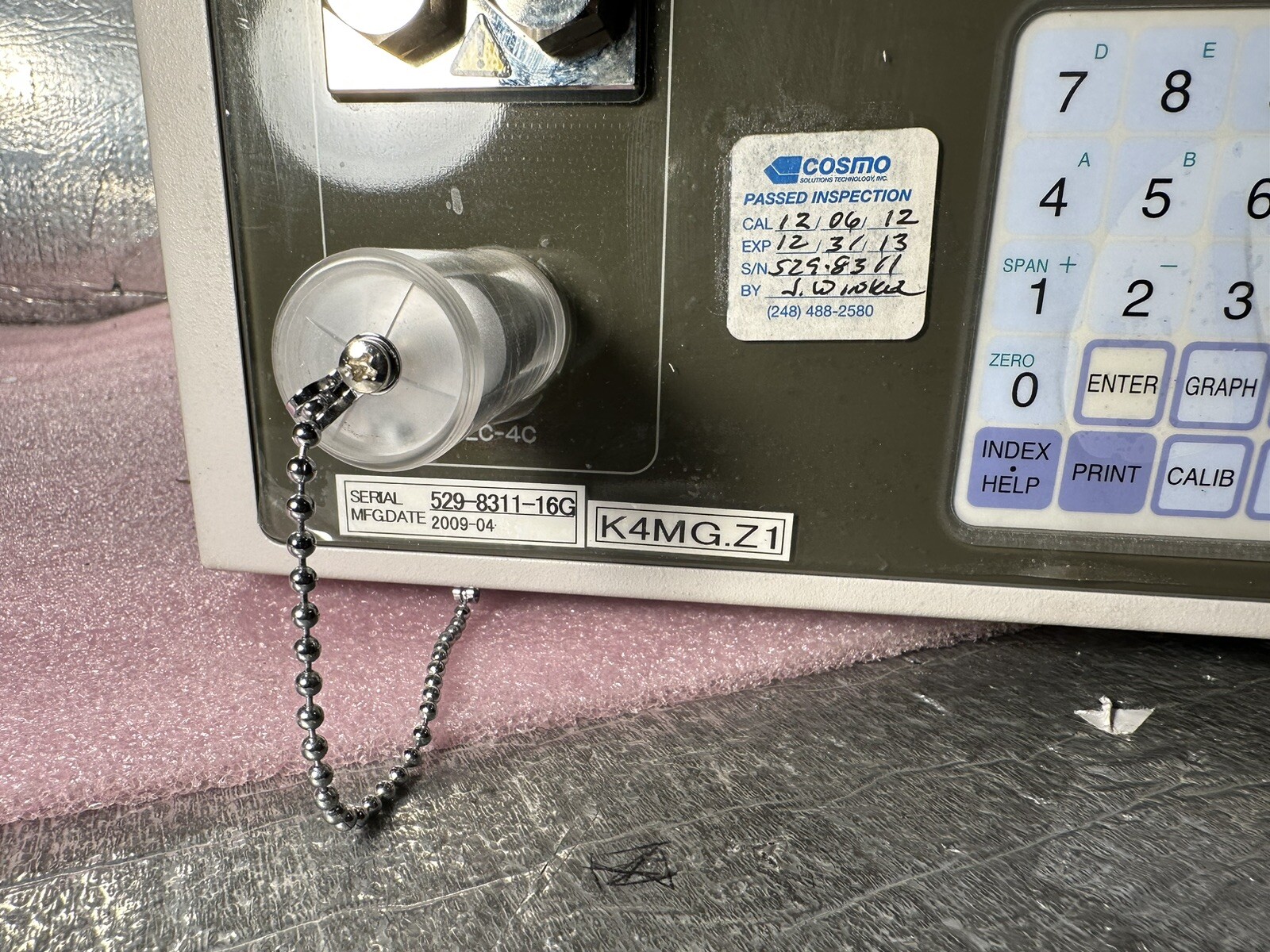 Cosmo Ls-1842 Air Leak Tester LS1842 60days for sale online | eBay