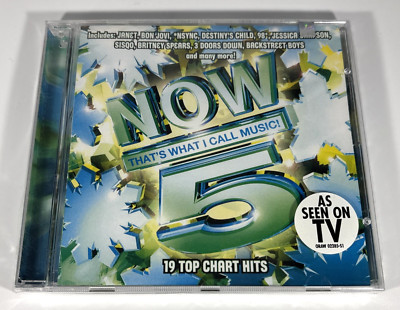 Now That's What I Call Music! #5 Audio CD 19 Hits 2000 Brand New ...
