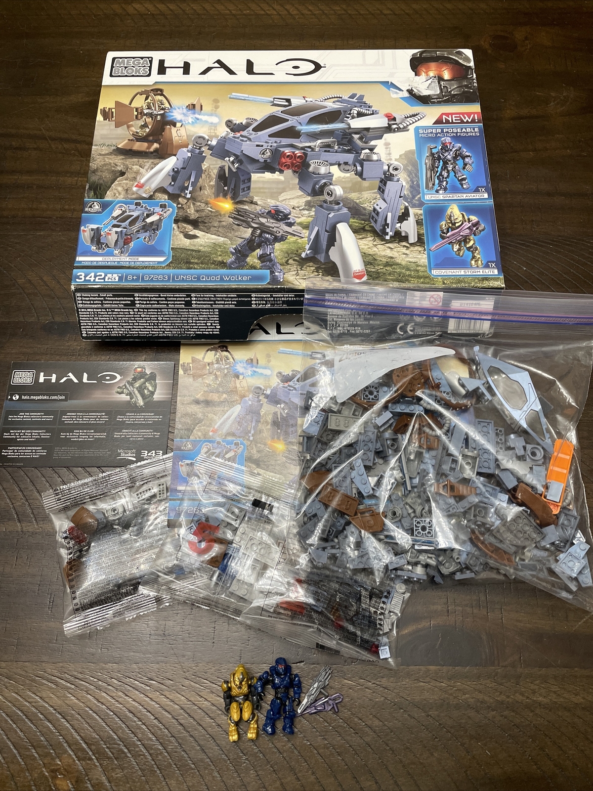 Mega Bloks Halo UNSC Quad Walker #97263 Reap-X | eBay