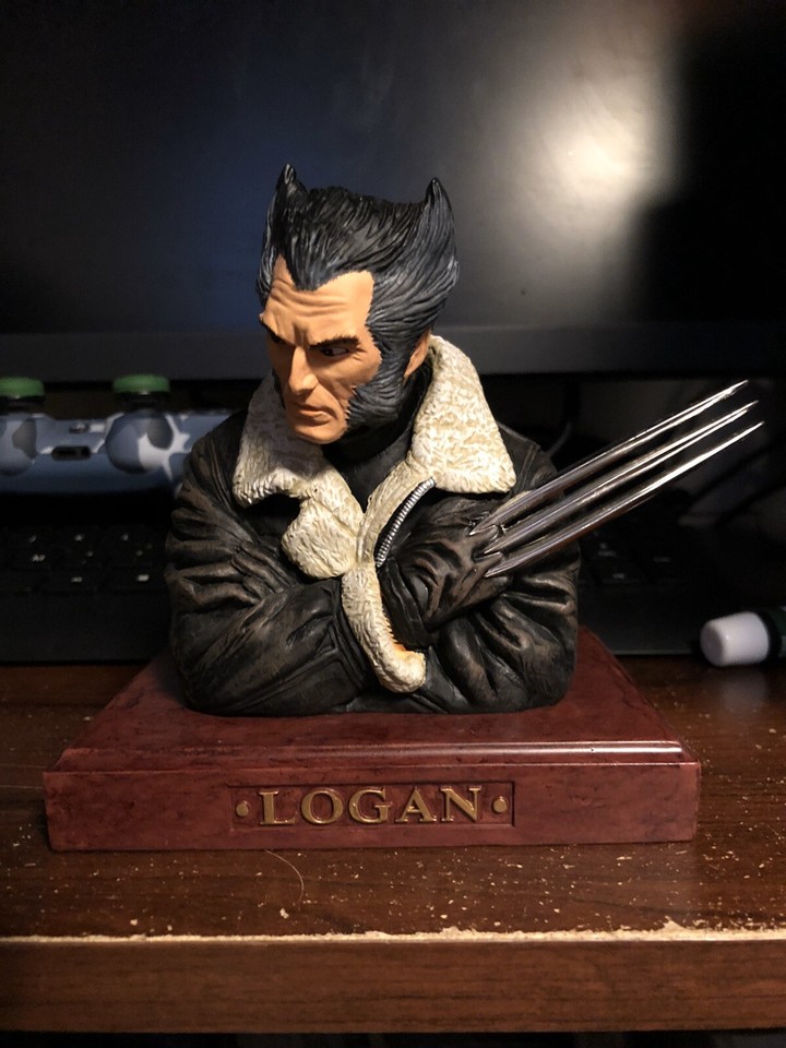 Earth X Logan Wolverine Limited Edition Resin Bust By Alex Ross | eBay