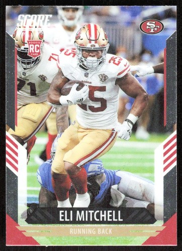 2021 2906A Panini Chronicles Score Update Rookies Eli Mitchell Rookie San | eBay