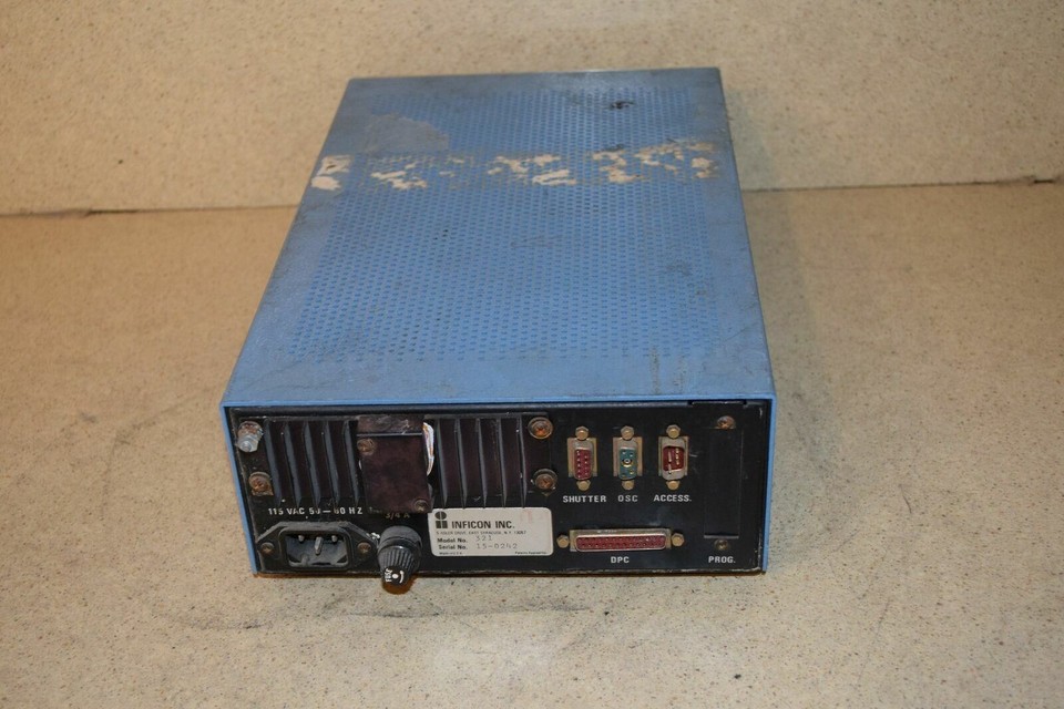 ^^ INFICON 321 FILM THICKNESS MONITOR | eBay