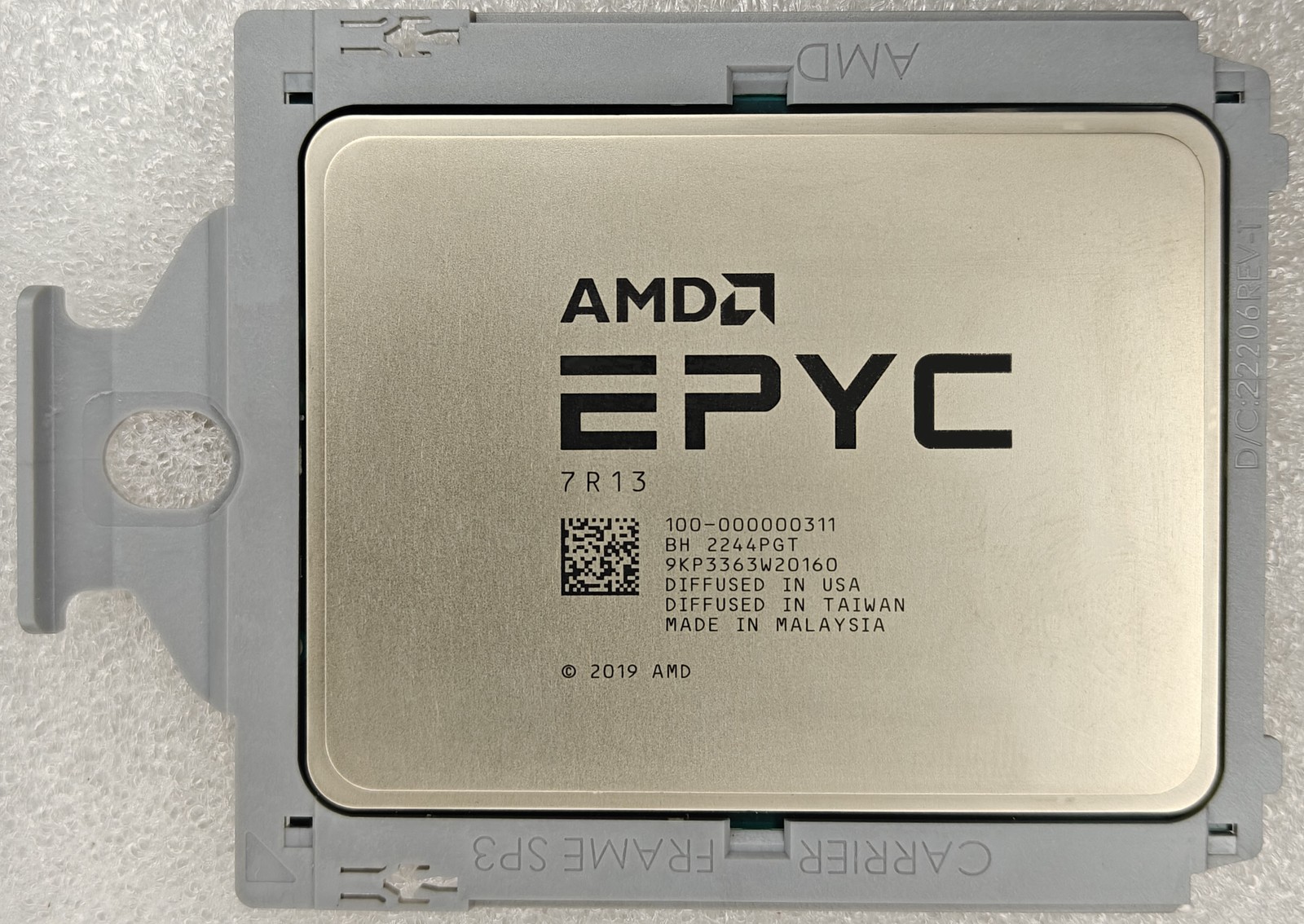 AMD Milan EPYC 7R13 CPU 2.65GHz 48 Core SP3 Processor Unlocked OEM of ...