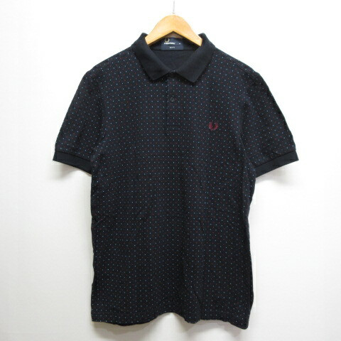 men's FRED PERRY Used Fred Perry FRED PERRY Dot Pattern Short Sleeve ...