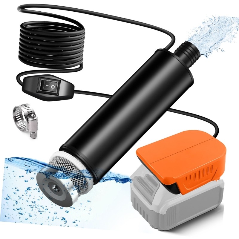 Portable Water Transfer Pump for Pool Drainage and Garden Irrigation ...