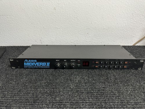 Alesis Midiverb II Rackmount Pro Audio 16-Bit Digital Effects Processor ...