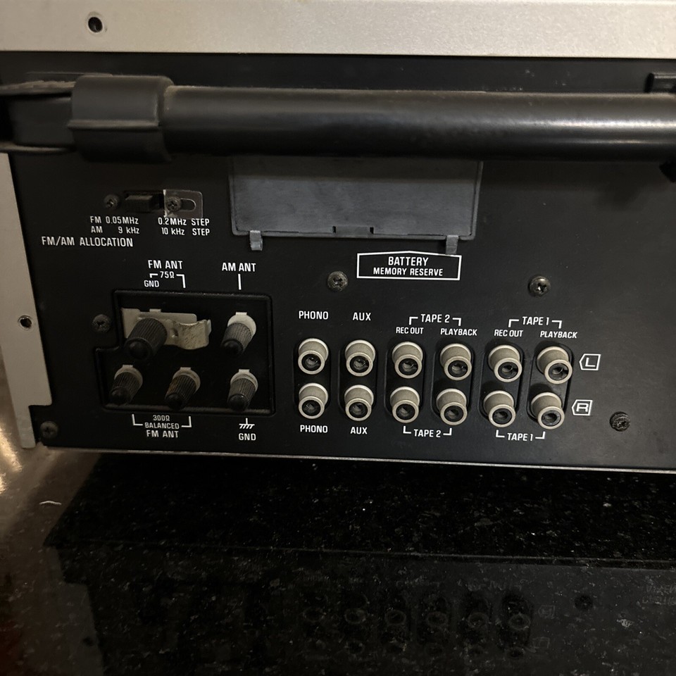 Technics FM/AM Stereo Receiver SA-828 POWERS ON BUT AS IS | eBay