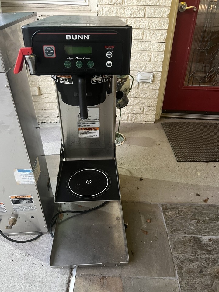 Bunn, Tea Coffee Brewer -ITCB Infusion Series, Dual Volt, 29" W/Tray ...