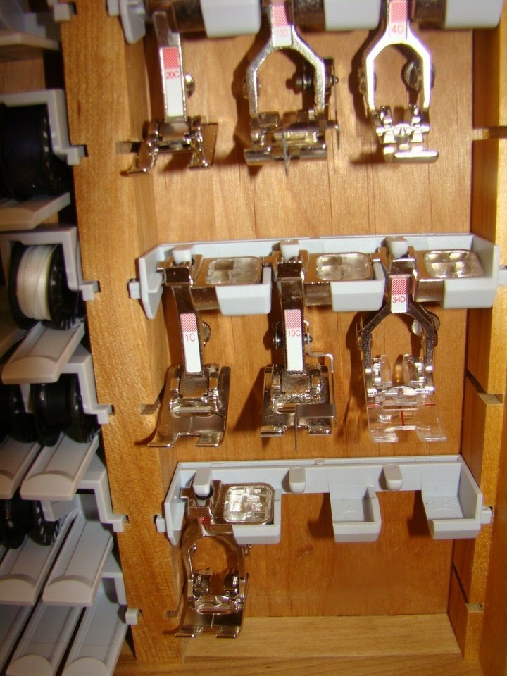 Bernina Sewing Accessory Storage Box Case only, no feet, bobbins or ...