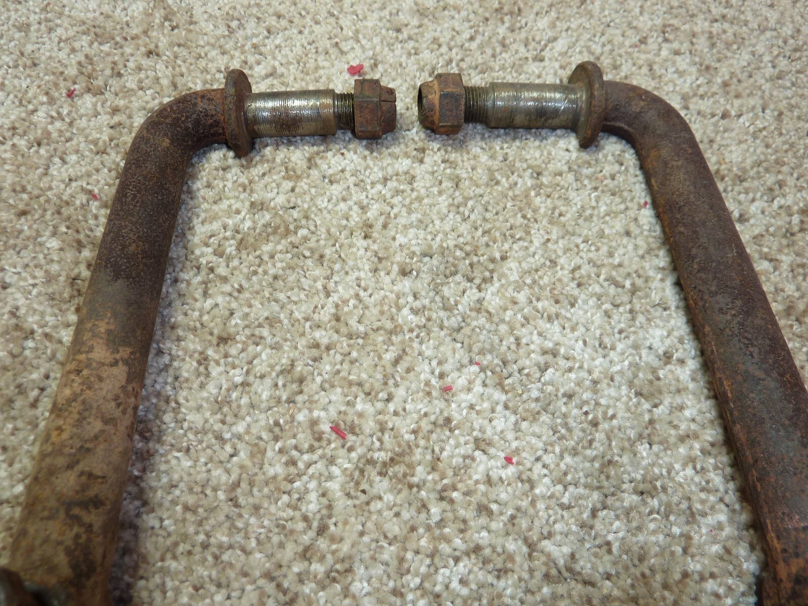 1948 1952 Ford Truck FRONT TUBE SHOCK MOUNTS Original pair F1 F2 F3 ...