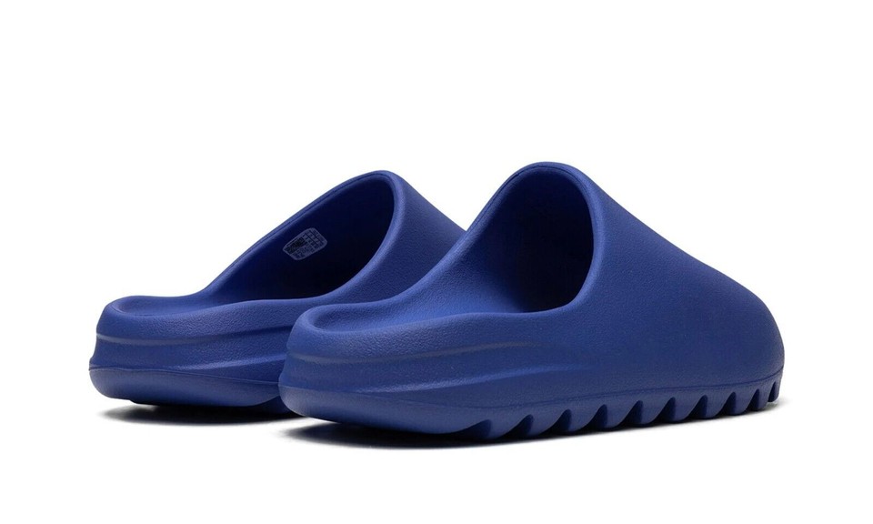 adidas Yeezy Slide Azure Cobalt Royal Blue ID4133 Men's Size | eBay