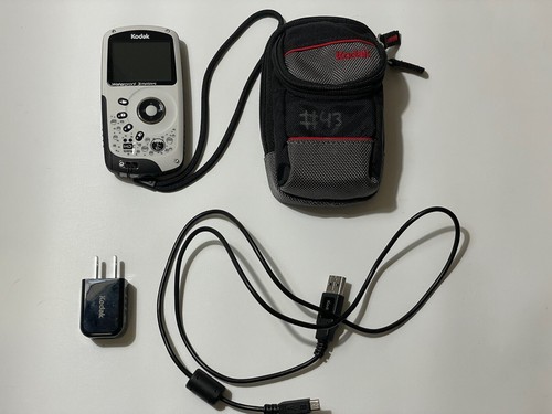 Kodak EIS Play Sport Waterproof (3m) Video Camera 1080P White With ...