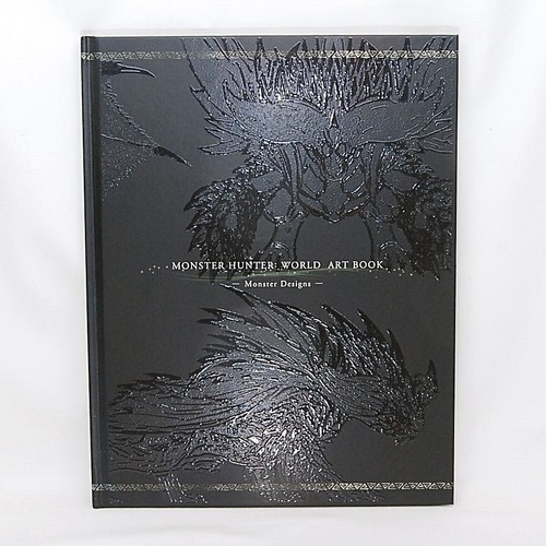 MONSTER HUNTER WORLD ART BOOK Monster Designs Collector's Edition Works ...