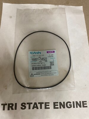 NEW OEM GENUINE KUBOTA O-RING VALVE COVER GASKET PART # 16851-14522 ...