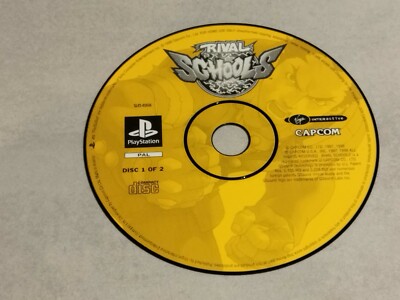 RIVAL SCHOOLS CD 1 SUR 2 SONY PS1 PLAYSTATION 1 SLIM | eBay