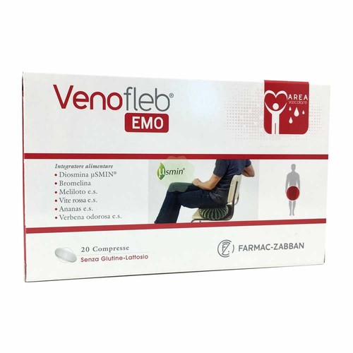 Venofleb Emo Farmac-Zabban 20 Comprimés 8000246022271 | eBay